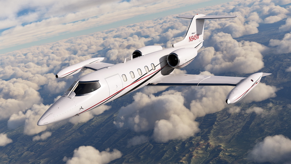 N108JN for FSW Learjet 35 for Microsoft Flight Simulator | MSFS