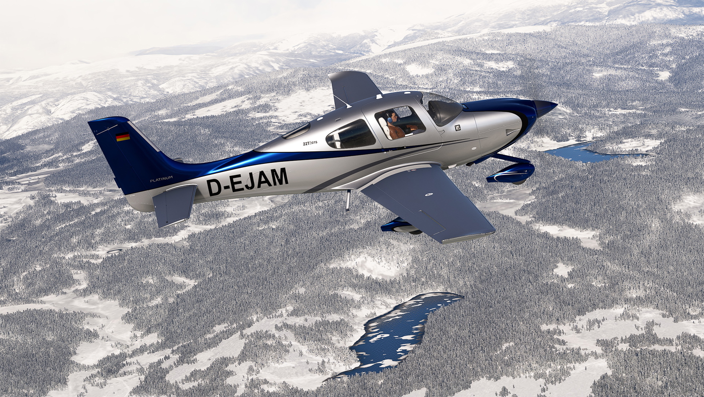 N980RJ and D-EJAM for Cirrus S22T G6 for Microsoft Flight Simulator | MSFS