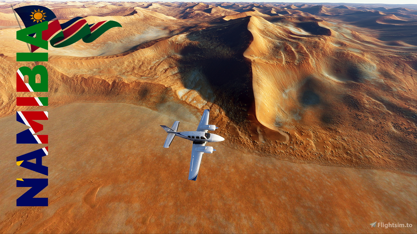 Namibia… wild horizons of solitude and beauty for Microsoft Flight ...