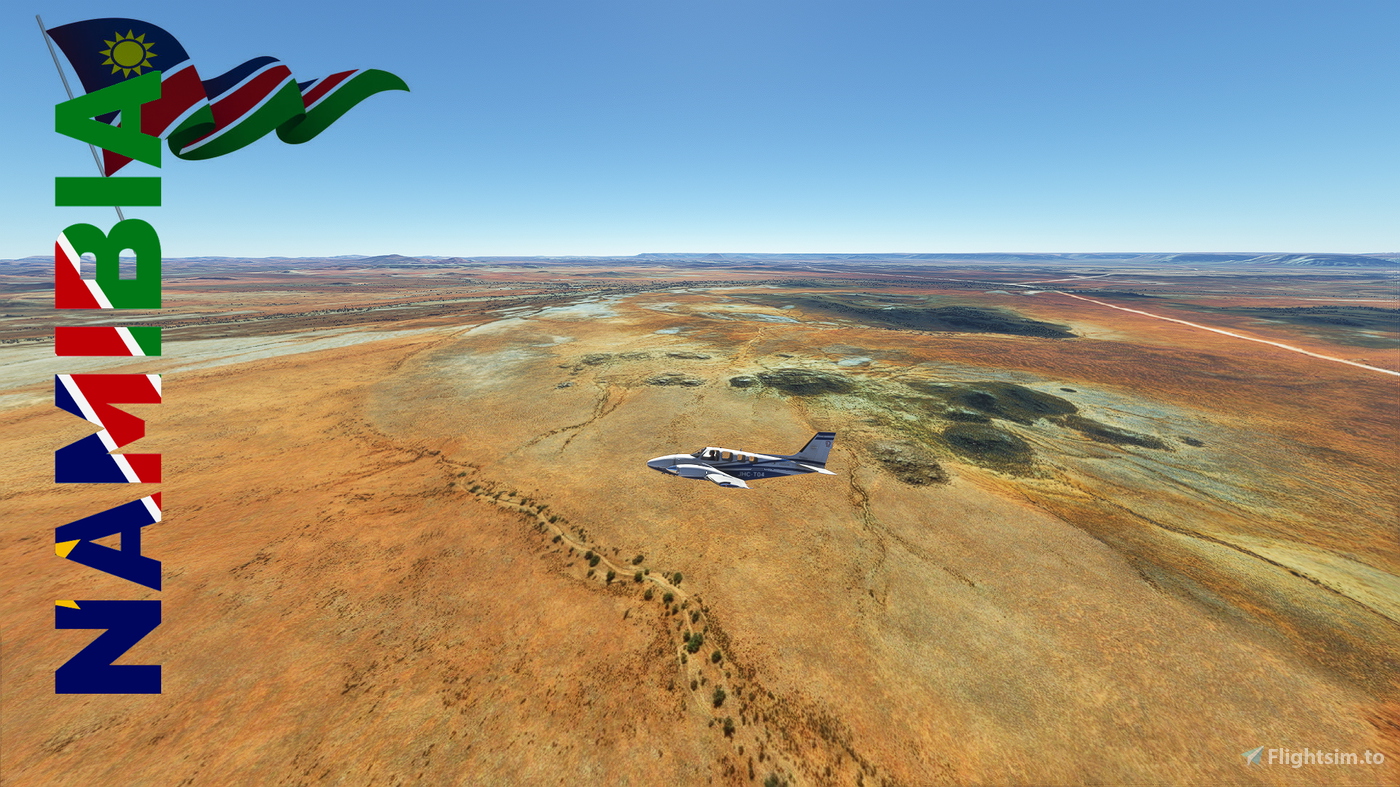 Namibia… wild horizons of solitude and beauty for Microsoft Flight ...