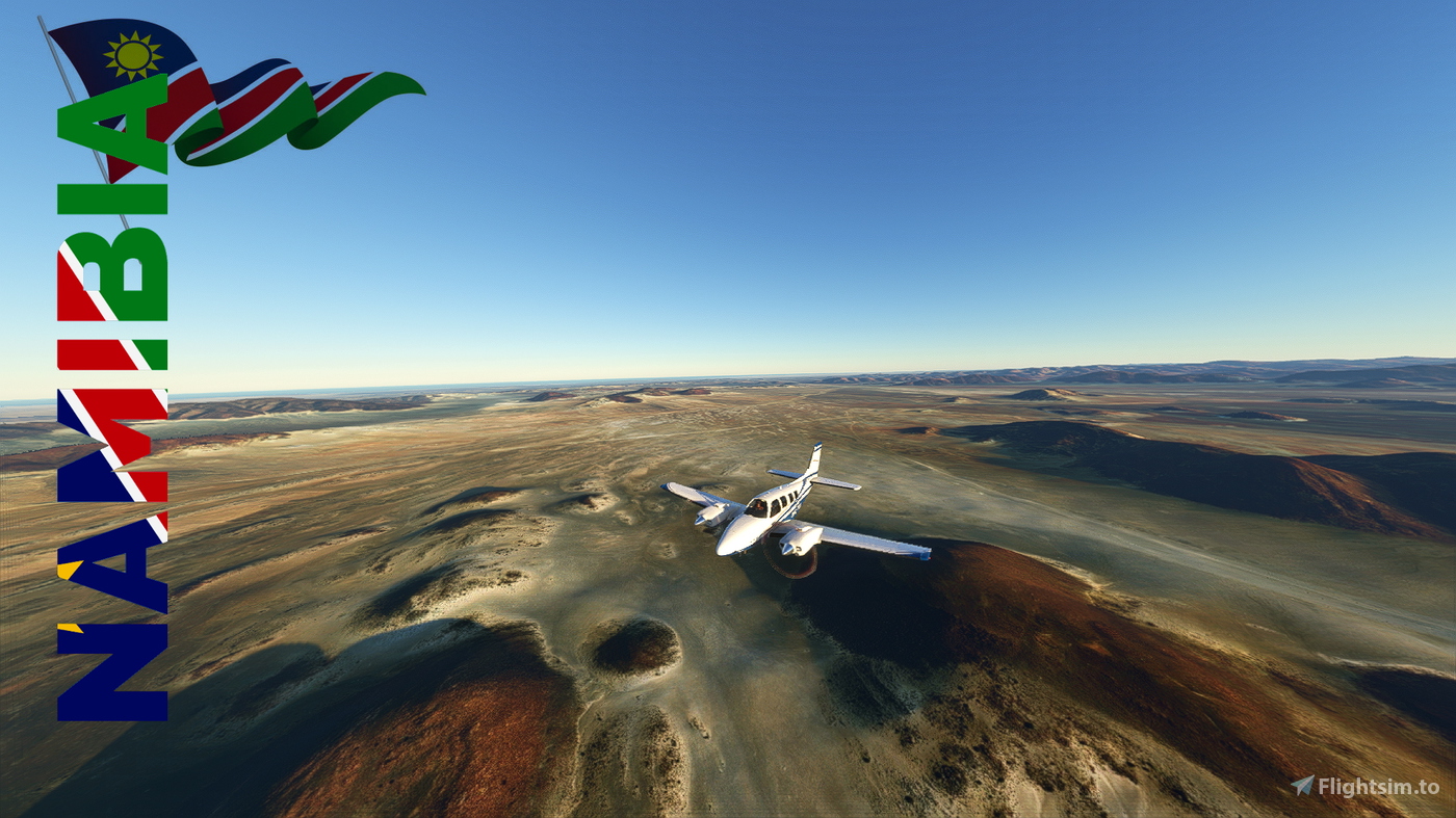 Namibia… wild horizons of solitude and beauty for Microsoft Flight ...