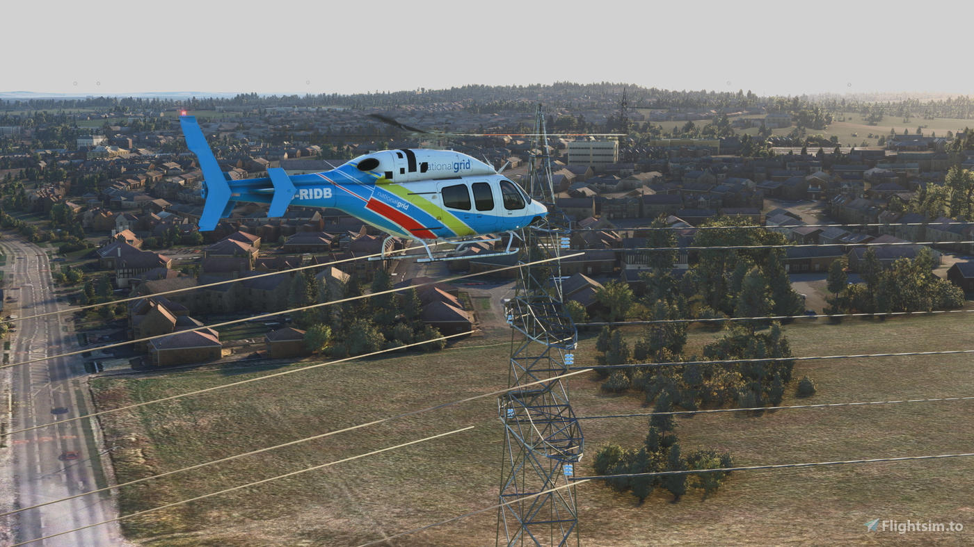 National Grid G-RIDB Bell 429 for Microsoft Flight Simulator | MSFS
