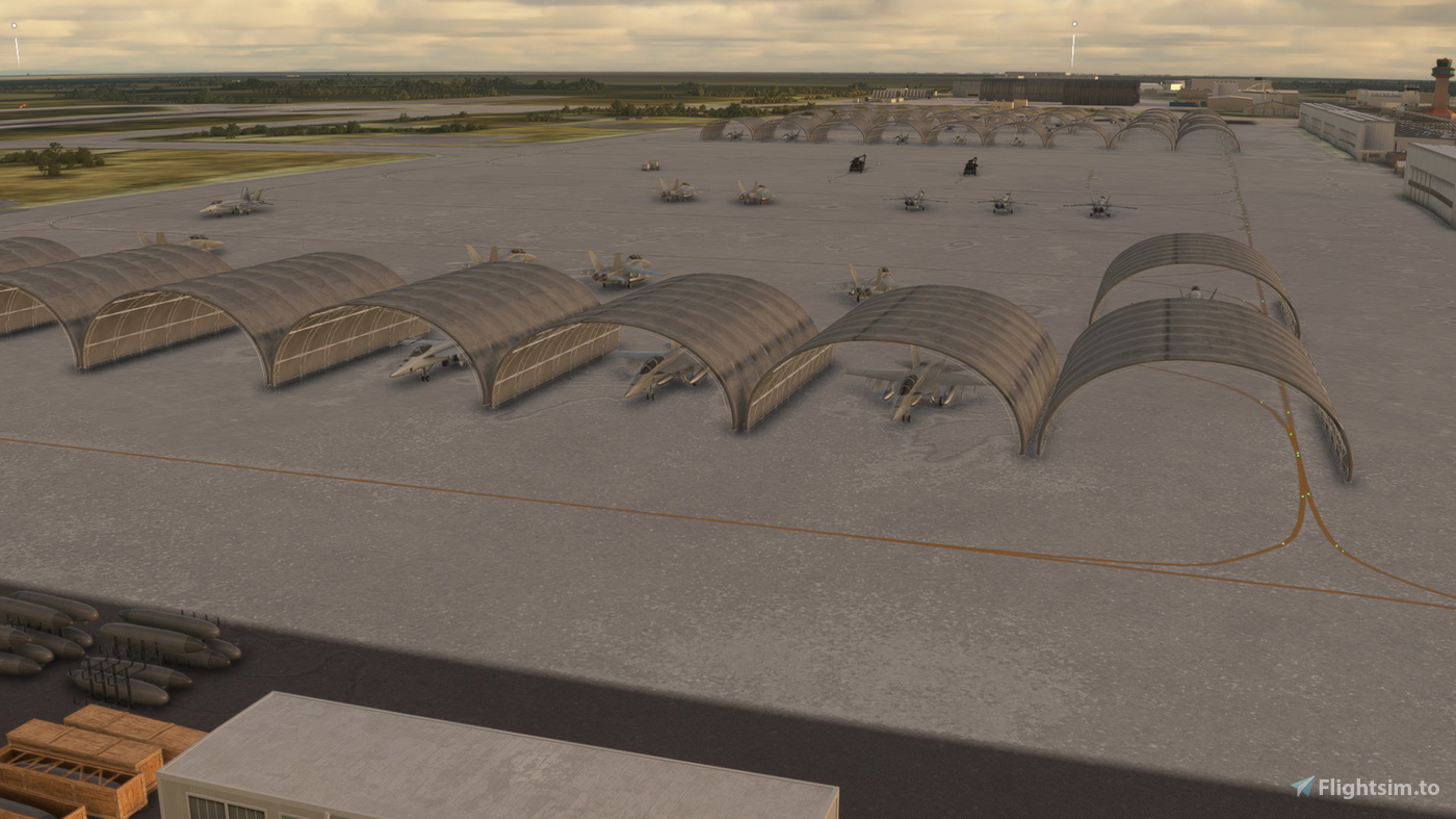 Naval Air Station Lemoore - Reeves Field for Microsoft Flight Simulator ...
