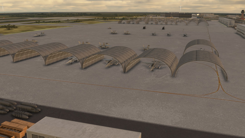 Naval Air Station Lemoore - Reeves Field for Microsoft Flight Simulator ...