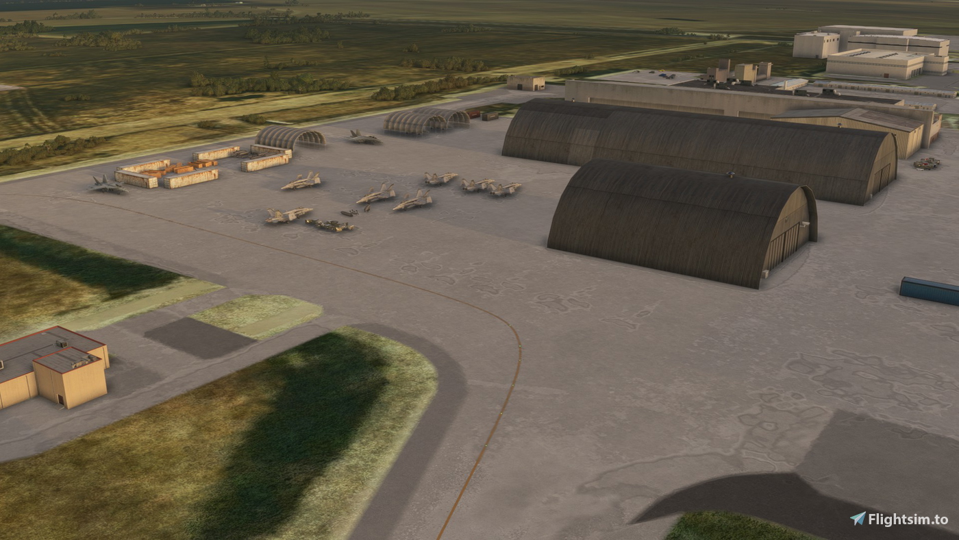 Naval Air Station Lemoore Reeves Field For Microsoft Flight Simulator