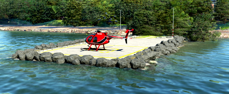 NK90 - TLI Helipad for Microsoft Flight Simulator | MSFS