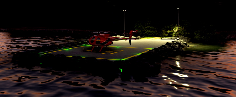 NK90 - TLI Helipad for Microsoft Flight Simulator | MSFS
