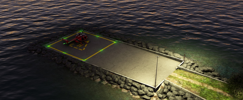 NK90 - TLI Helipad for Microsoft Flight Simulator | MSFS
