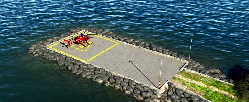 NK90 - TLI Helipad for Microsoft Flight Simulator | MSFS