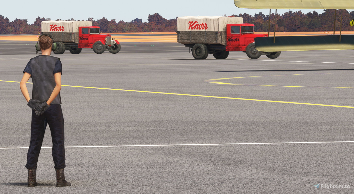 No more yellow jackets - ground crew for Microsoft Flight Simulator | MSFS