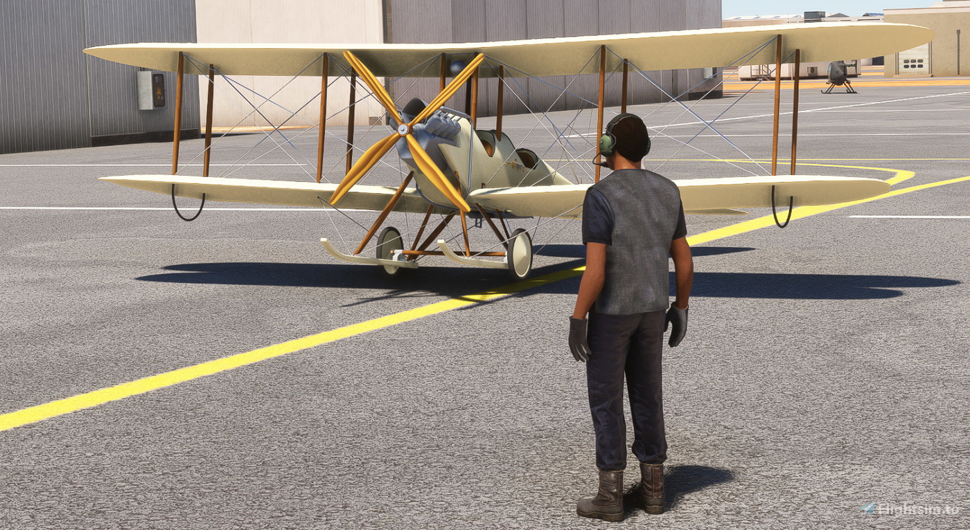 No more yellow jackets - ground crew for Microsoft Flight Simulator | MSFS