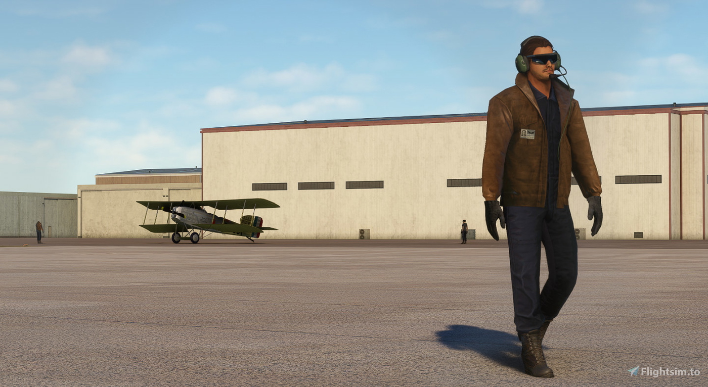 No more yellow jackets - ground crew for Microsoft Flight Simulator | MSFS