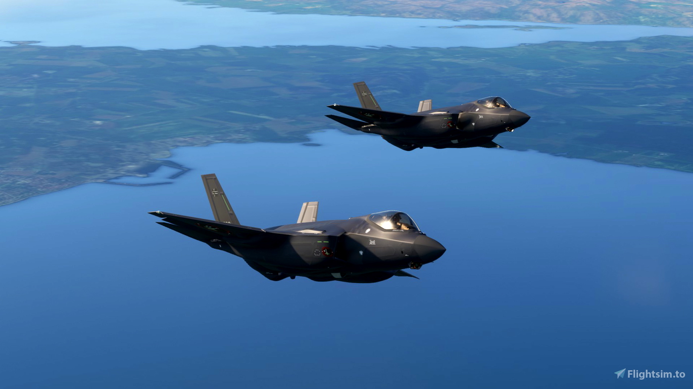 Nordic Longship 220 Squadron F-35A Livery for Microsoft Flight ...