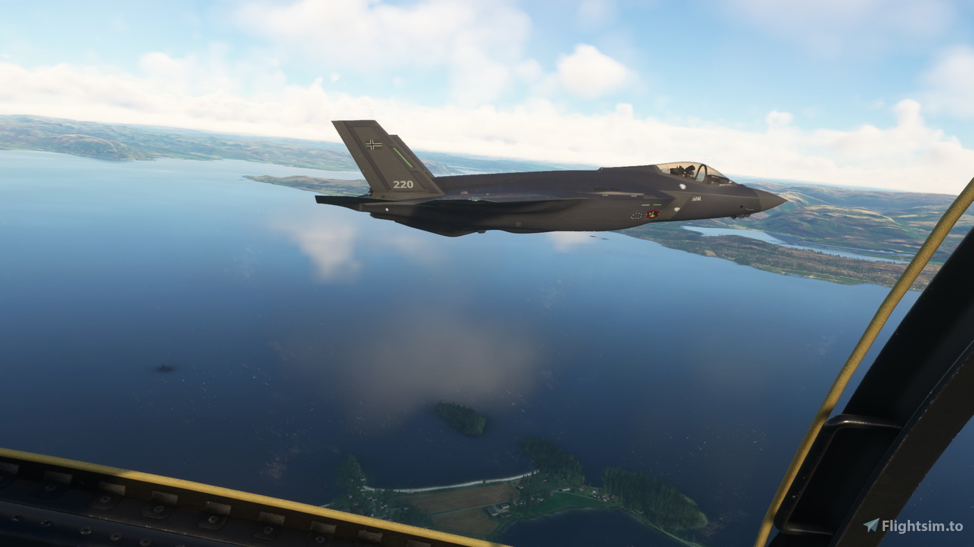 Nordic Longship 220 Squadron F-35A Livery for Microsoft Flight ...