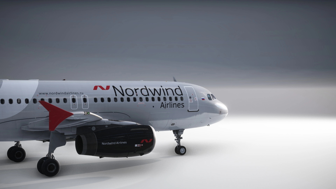 Nordwind Airlines FenixSim A320 IAE V2 pro Microsoft Flight Simulator ...
