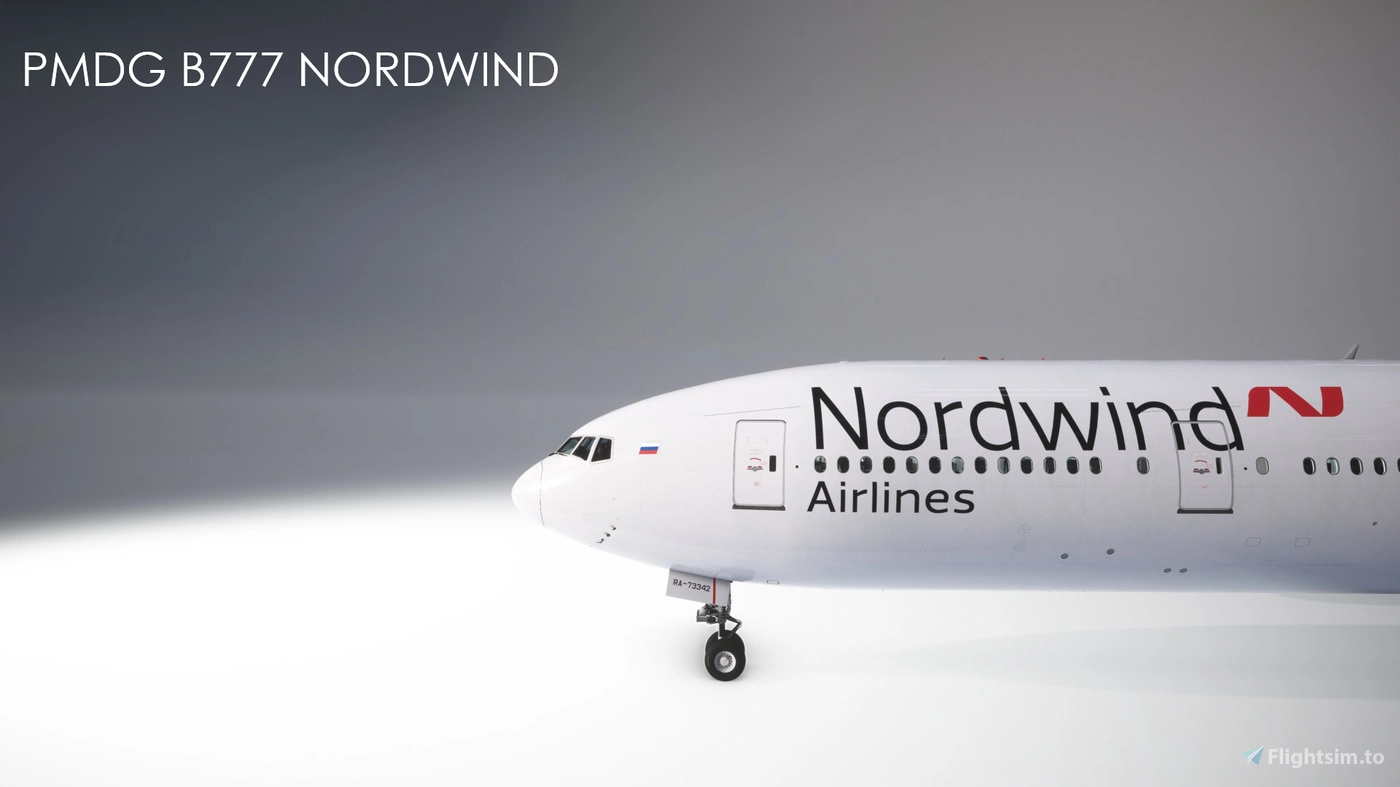 Nordwind Pack PMDG B777-300ER for Microsoft Flight Simulator | MSFS