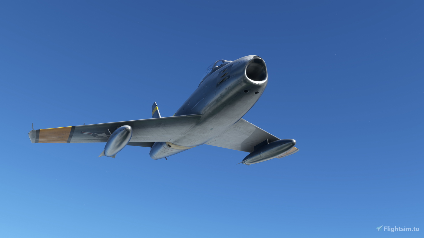 North American F-86 Sabre USAF 51st FIW FU-762 "Elsie" for Microsoft ...