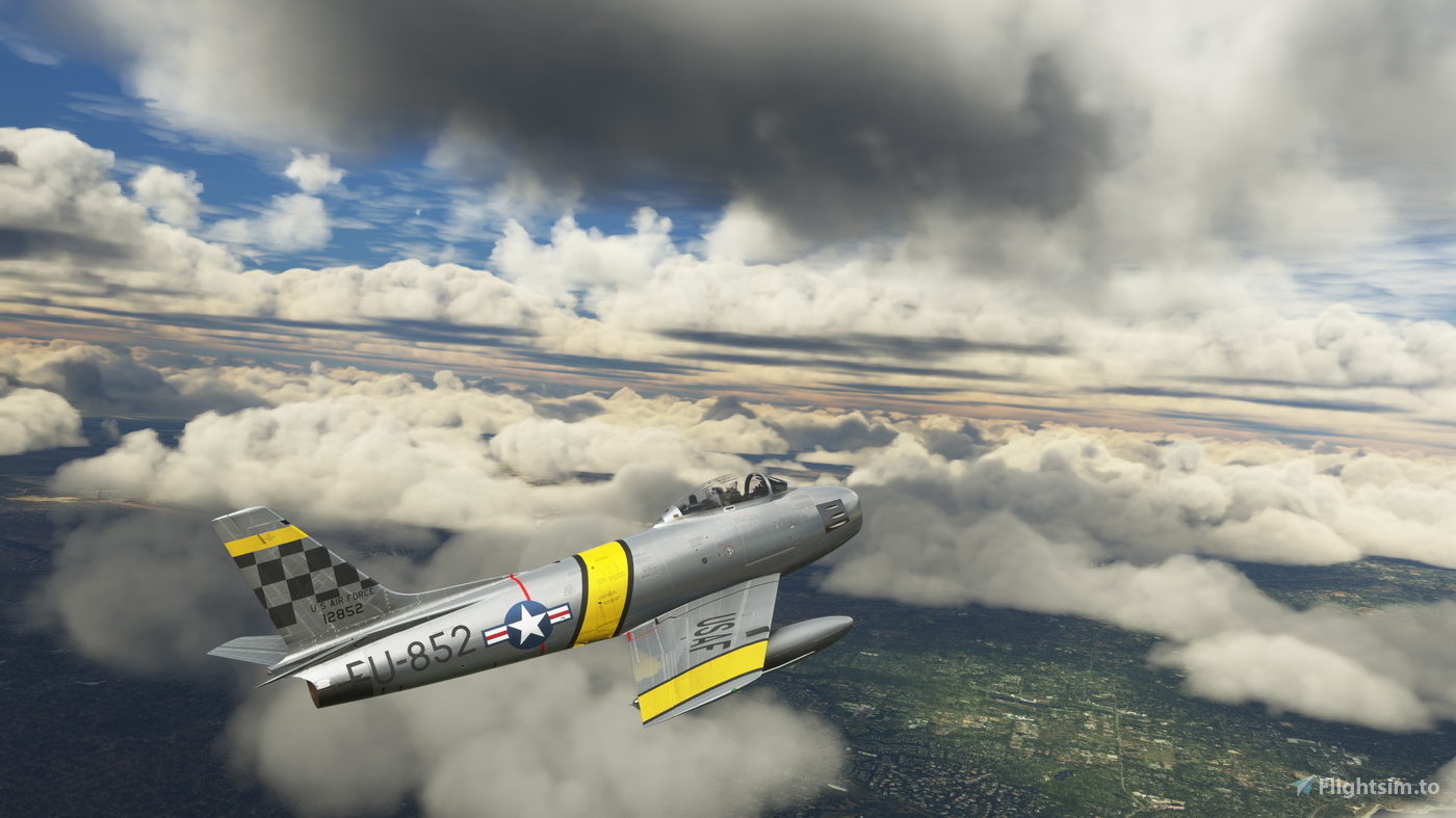 North American F-86 Sabre USAF 51st FIW FU-852 "Darling Dottie" for ...
