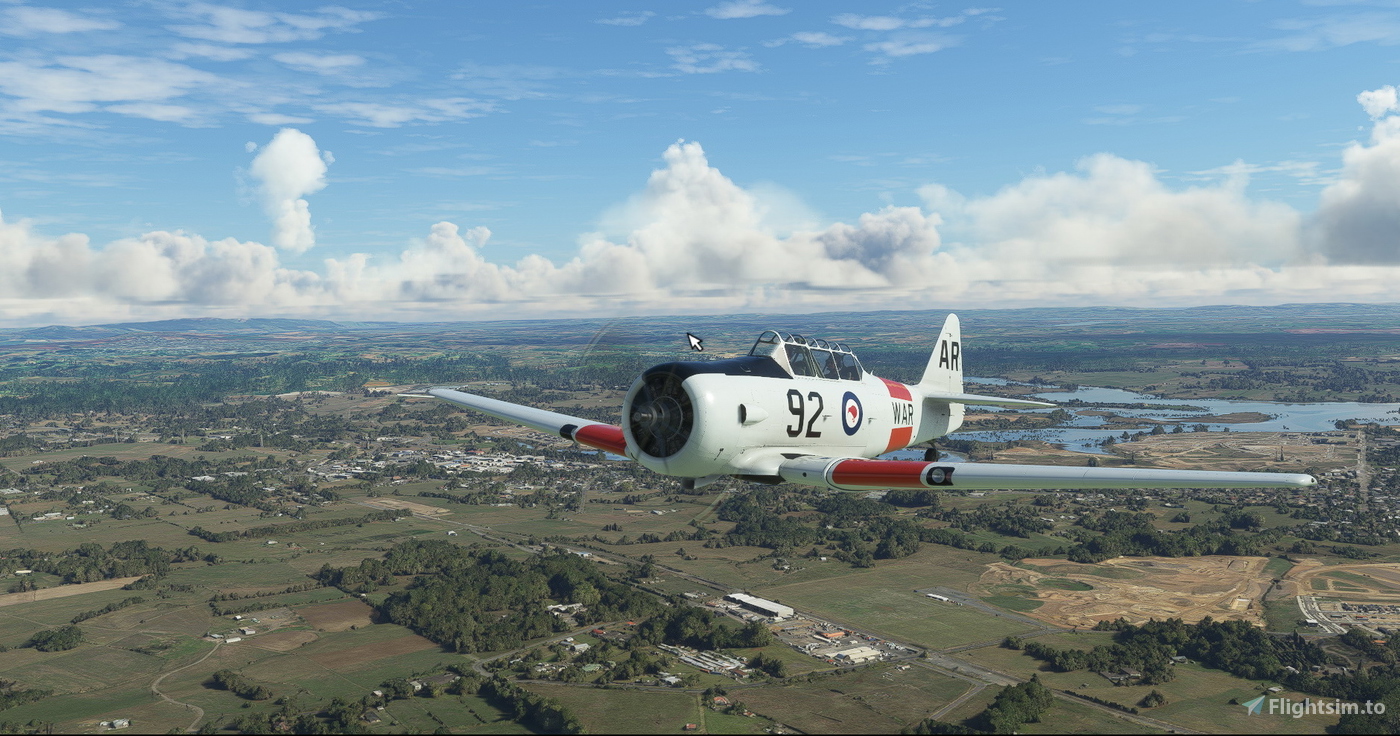 North American T-6 Harvard NZ1092/ZK-WAR for Microsoft Flight Simulator ...