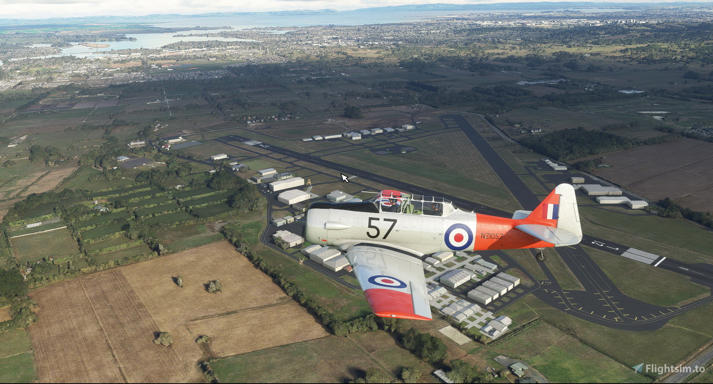 North American T-6 Harvard NZ1057 / ZK-TVI for Microsoft Flight ...