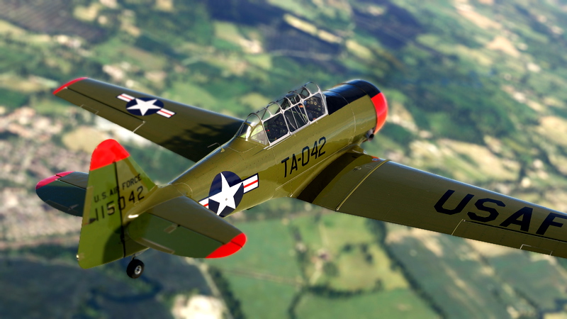 North American T-6G TA-042 "Carly" (G-BGHU) for Microsoft Flight ...