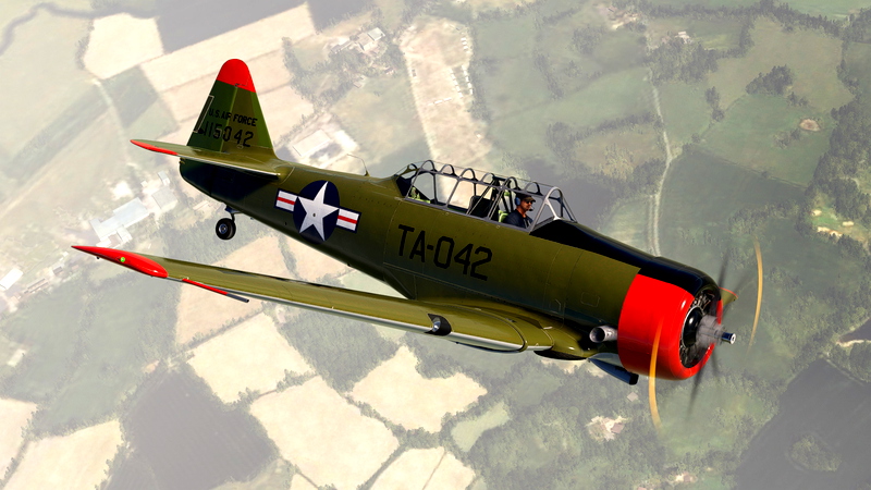 North American T-6G TA-042 "Carly" (G-BGHU) for Microsoft Flight ...