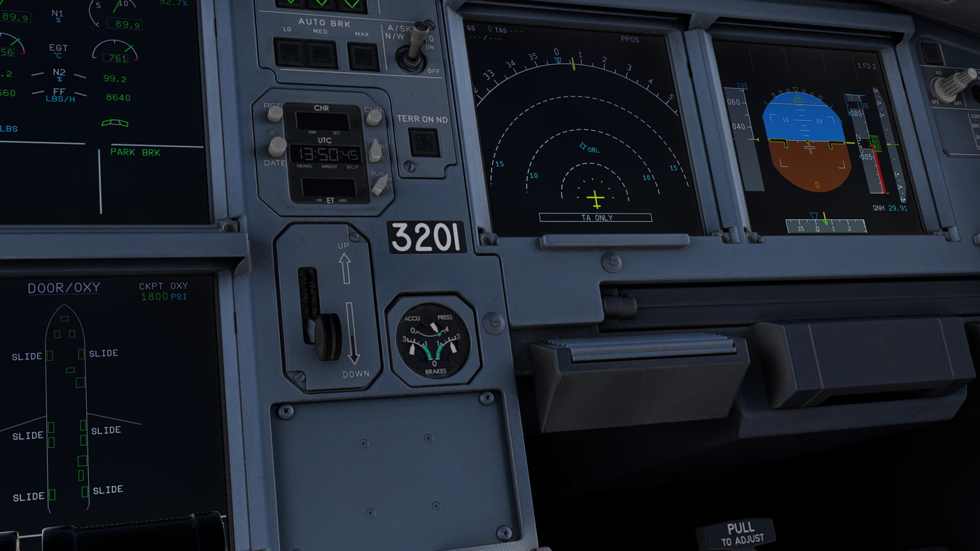 Northwest Airlines 'Orient'| N301US | w/Cabin | Fenix A320 (8K + 4K ...