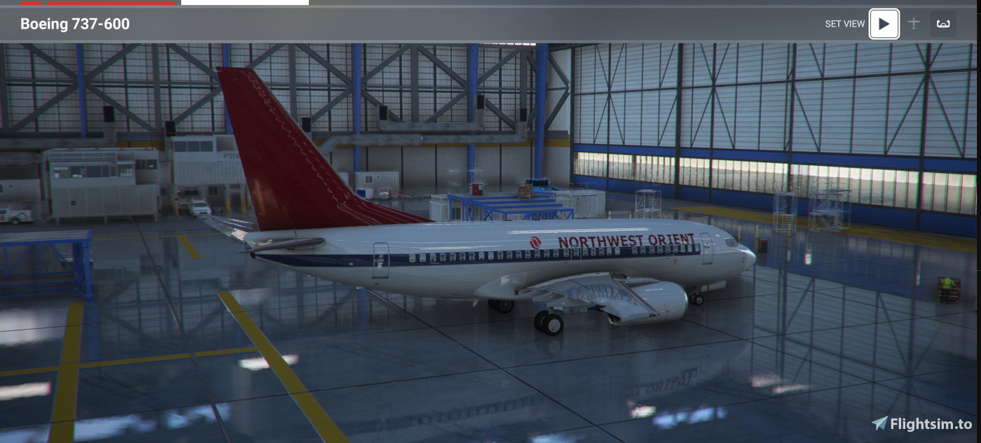 NORTHWEST PMDG Boeing 737-600 pour Microsoft Flight Simulator | MSFS