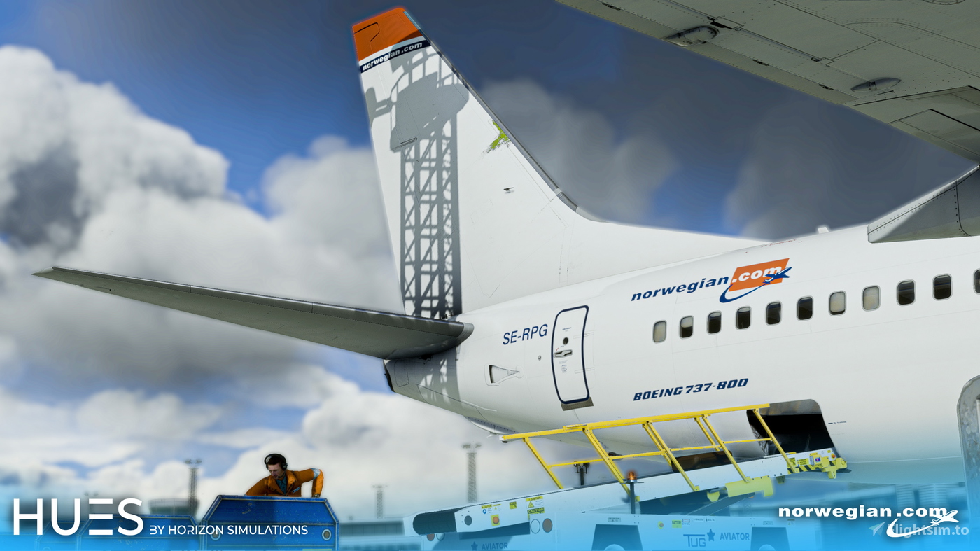 Norwegian AS SE-RPG [Weathered] | PMDG 737-800 | With cabin & EFB for ...