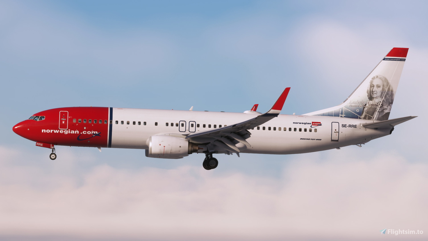 Norwegian (SE-RPR & -RRE) - PMDG 737-800 für Microsoft Flight Simulator ...