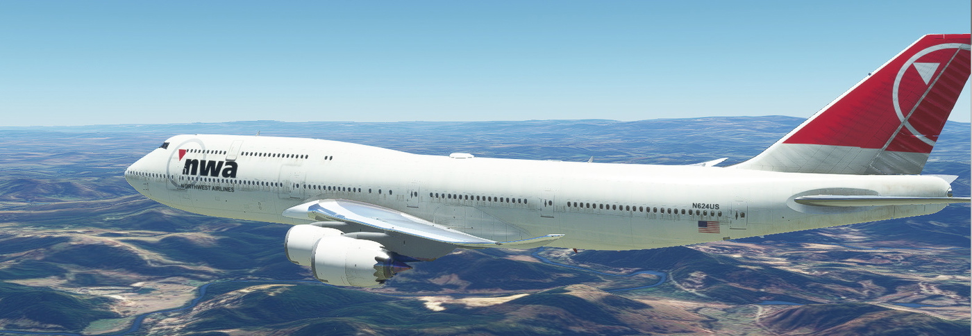 NWA (NORTHWEST) 747-8 [8K] Livery mod by Marcioart121BR для Microsoft ...
