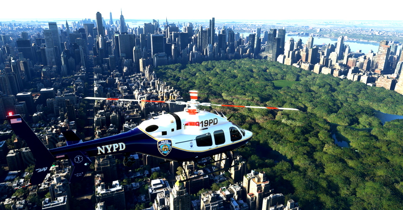 Bell 429 NYPD Aviation N919PD for Microsoft Flight Simulator | MSFS
