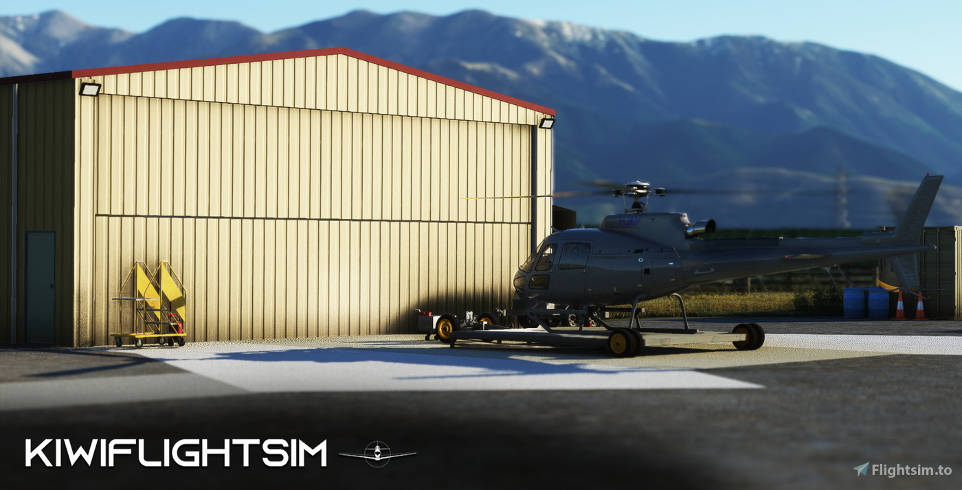 Hanmer Springs Aerodrome [NZHM] , New Zealand (Grass Airfield ...