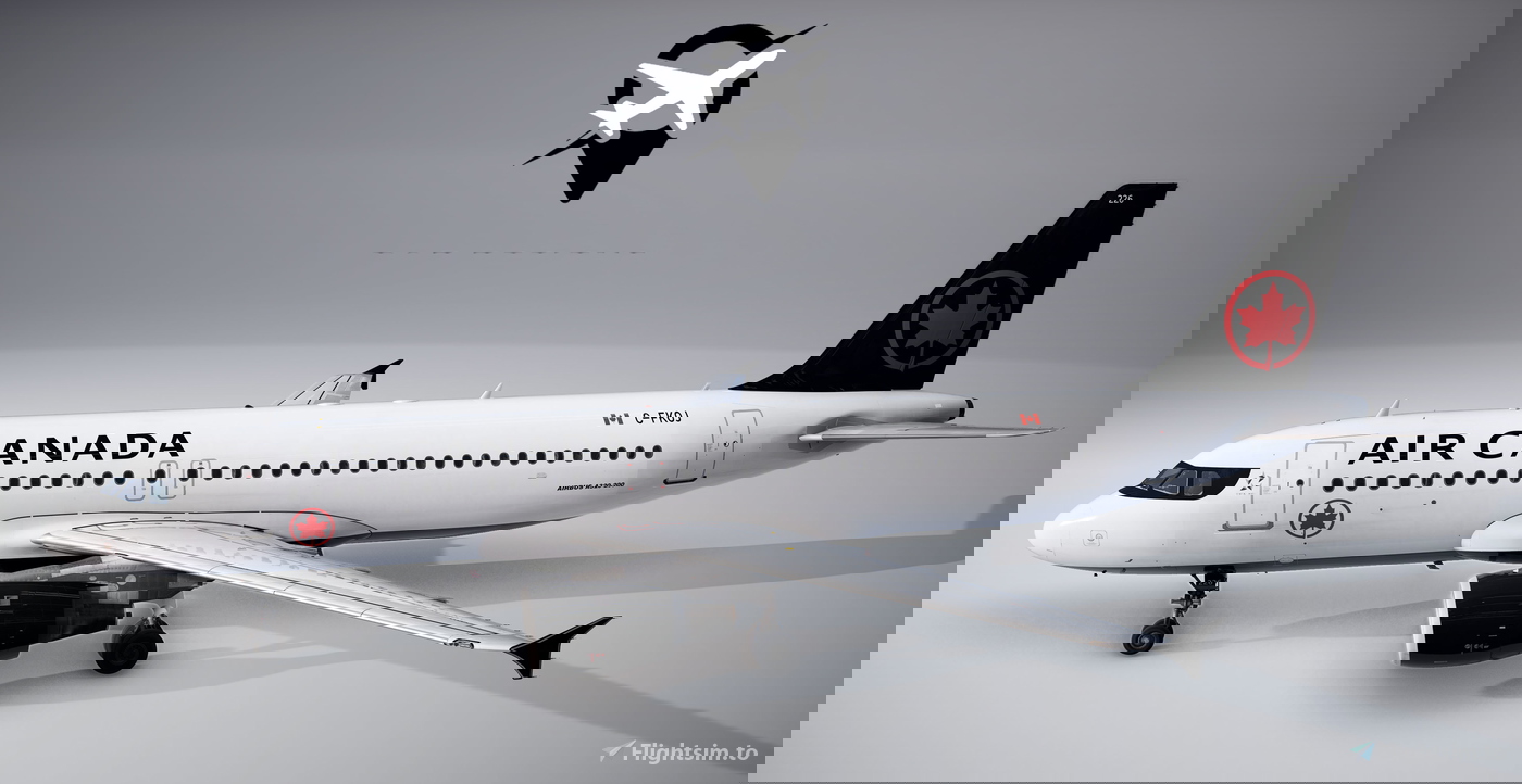 Official Air Canada C-FKOJ | JETZ | 8K | FENIX A320 B2V2 | for Microsoft Flight Simulator | MSFS