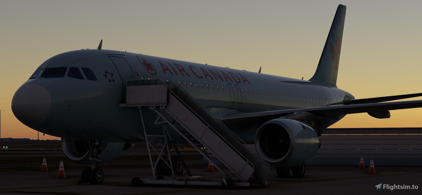 Official Air Canada JETZ C-FMSX for Microsoft Flight Simulator | MSFS