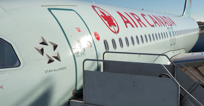 Official Air Canada JETZ C-FMSX for Microsoft Flight Simulator | MSFS