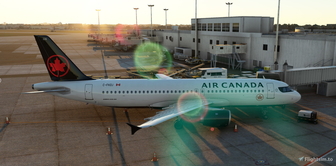 Official Air Canada JETZ C-FKOJ for Microsoft Flight Simulator | MSFS