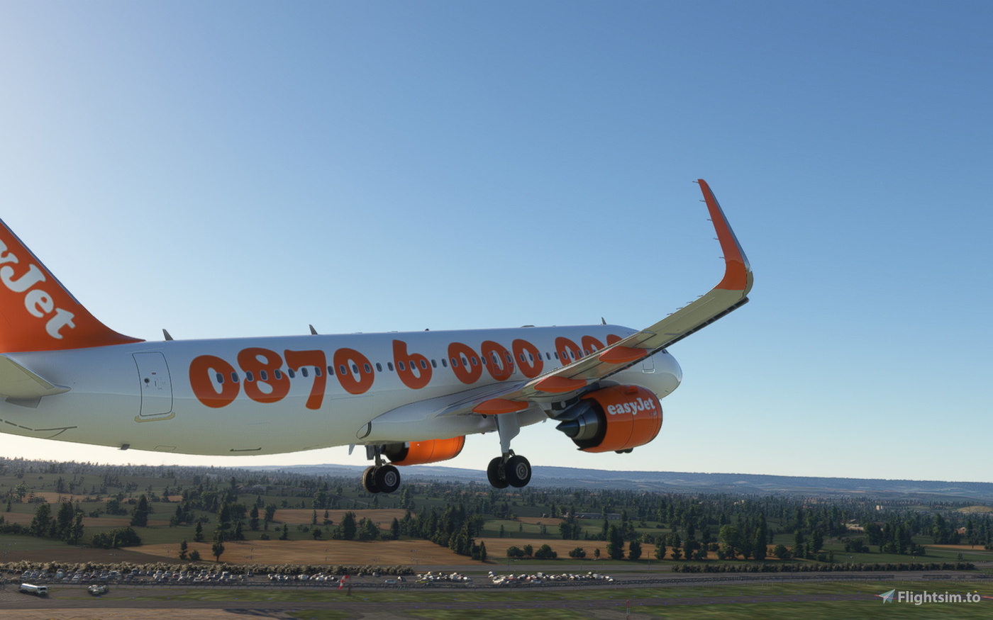 [A32NX] old easyjet number livery [8K] for Microsoft Flight Simulator ...