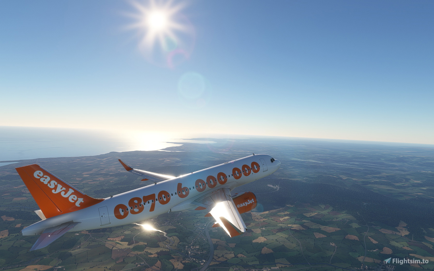 [A32NX] old easyjet number livery [8K] pour Microsoft Flight Simulator ...