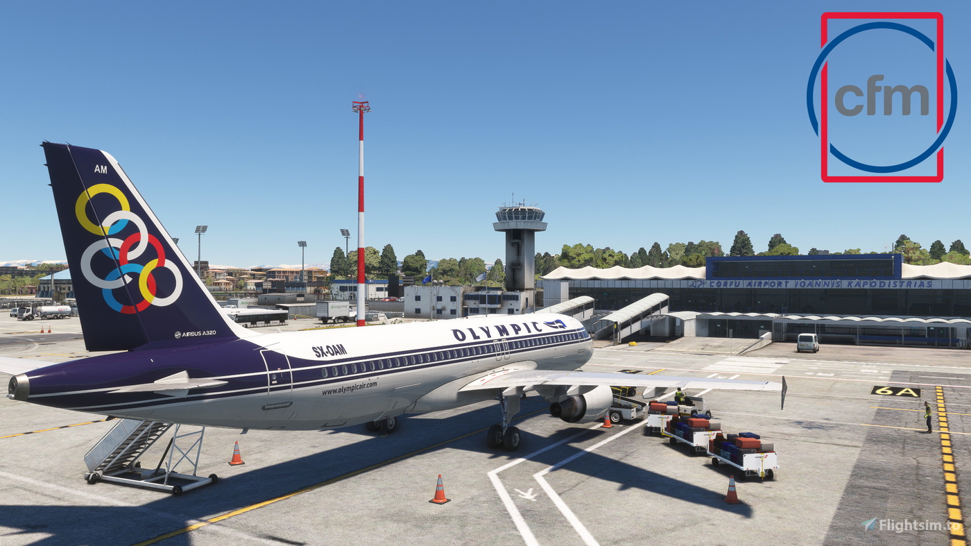 Olympic Air (IAE-CFM) SX-OAM 8K 对于 Microsoft Flight Simulator | MSFS