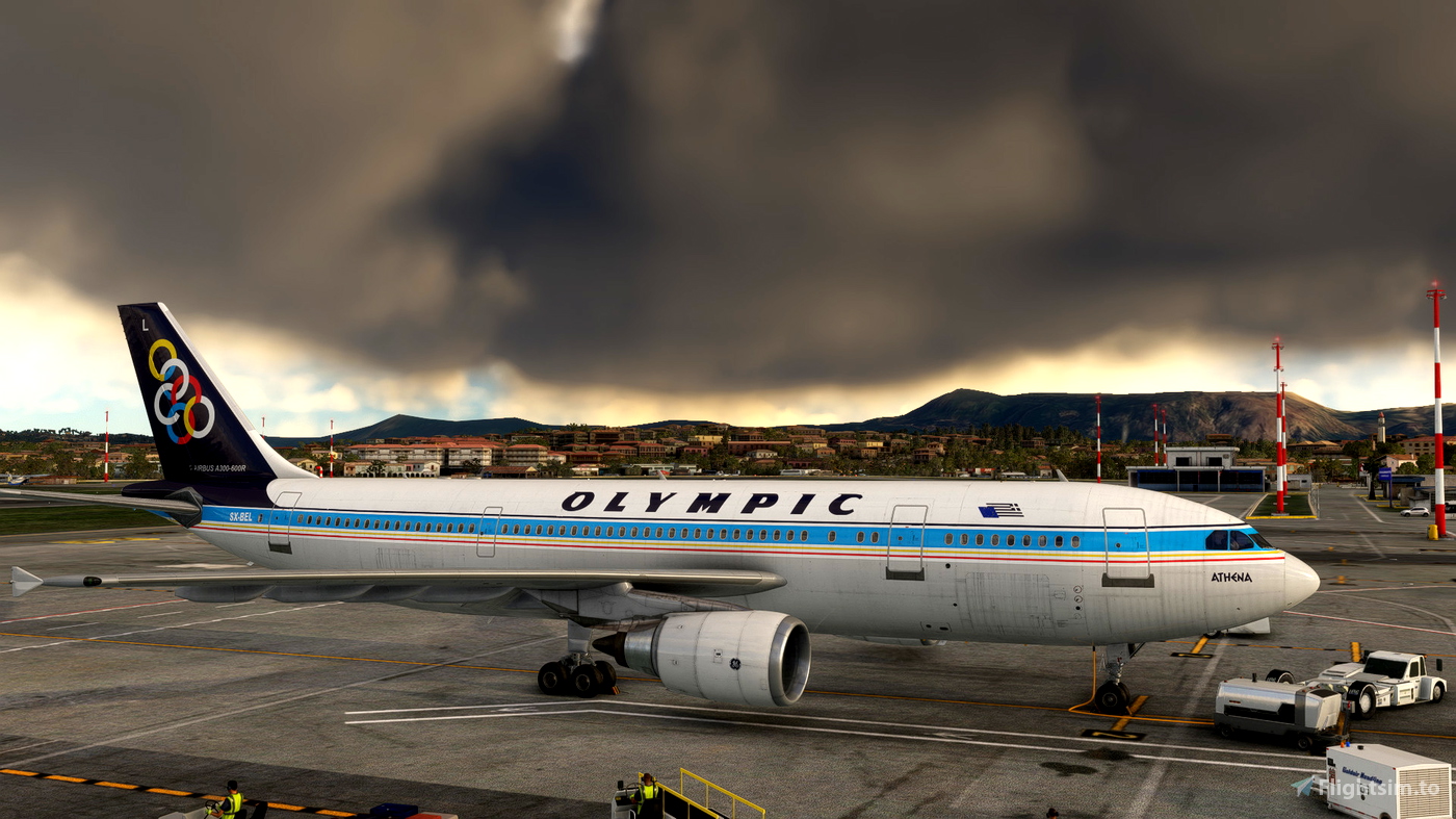 Olympic Airways Airbus A300-605R (SX-BEL) for Microsoft Flight ...
