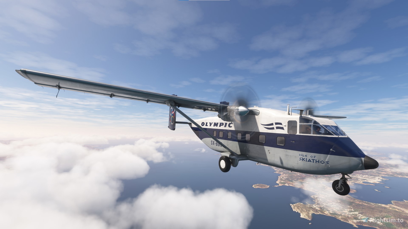 Olympic Airways liveries for the Short SC.7 Skyvan by Inibuilds for ...