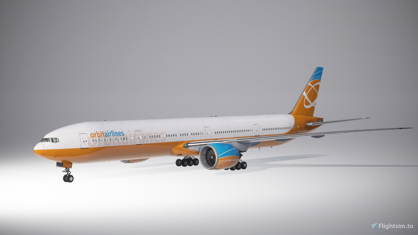 Orbit Airlines - Boeing 777-300ER (PMDG) [8K] for Microsoft Flight ...