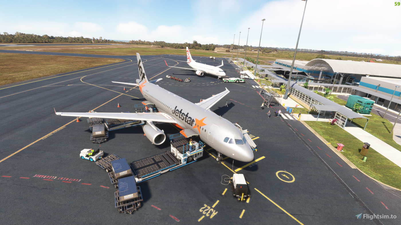 ORBX YBMK Mackay GSX Profile for Microsoft Flight Simulator | MSFS