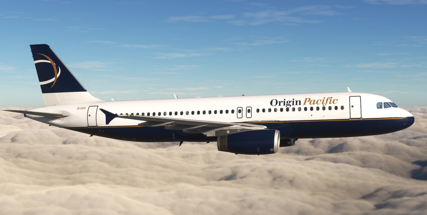 Origin Pacific (Fictional) | Fenix A320 IAE [8K] for Microsoft Flight ...