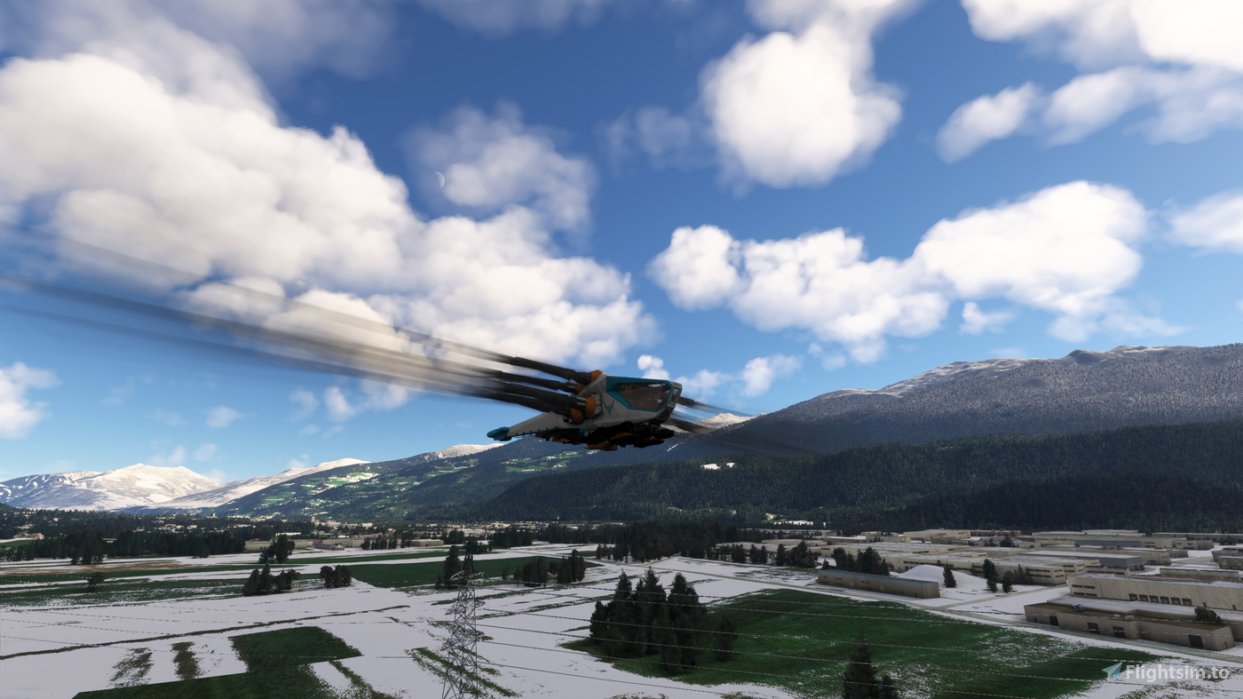 Ornithopter Dove of Arrakis for Microsoft Flight Simulator | MSFS