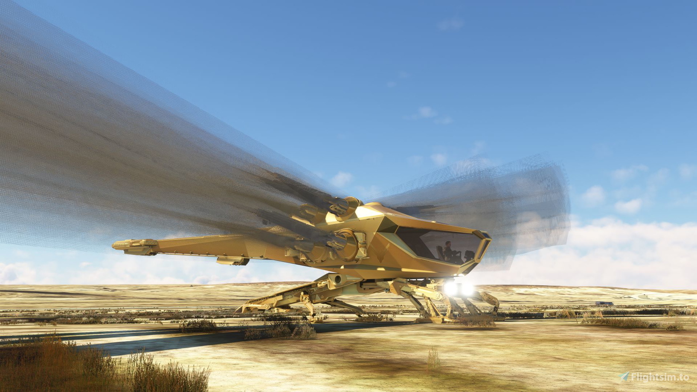 Ornithopter for the Great Emperor from House Atreides for Microsoft ...