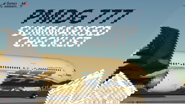 iniBuilds A300-600 Checklist for Microsoft Flight Simulator | MSFS