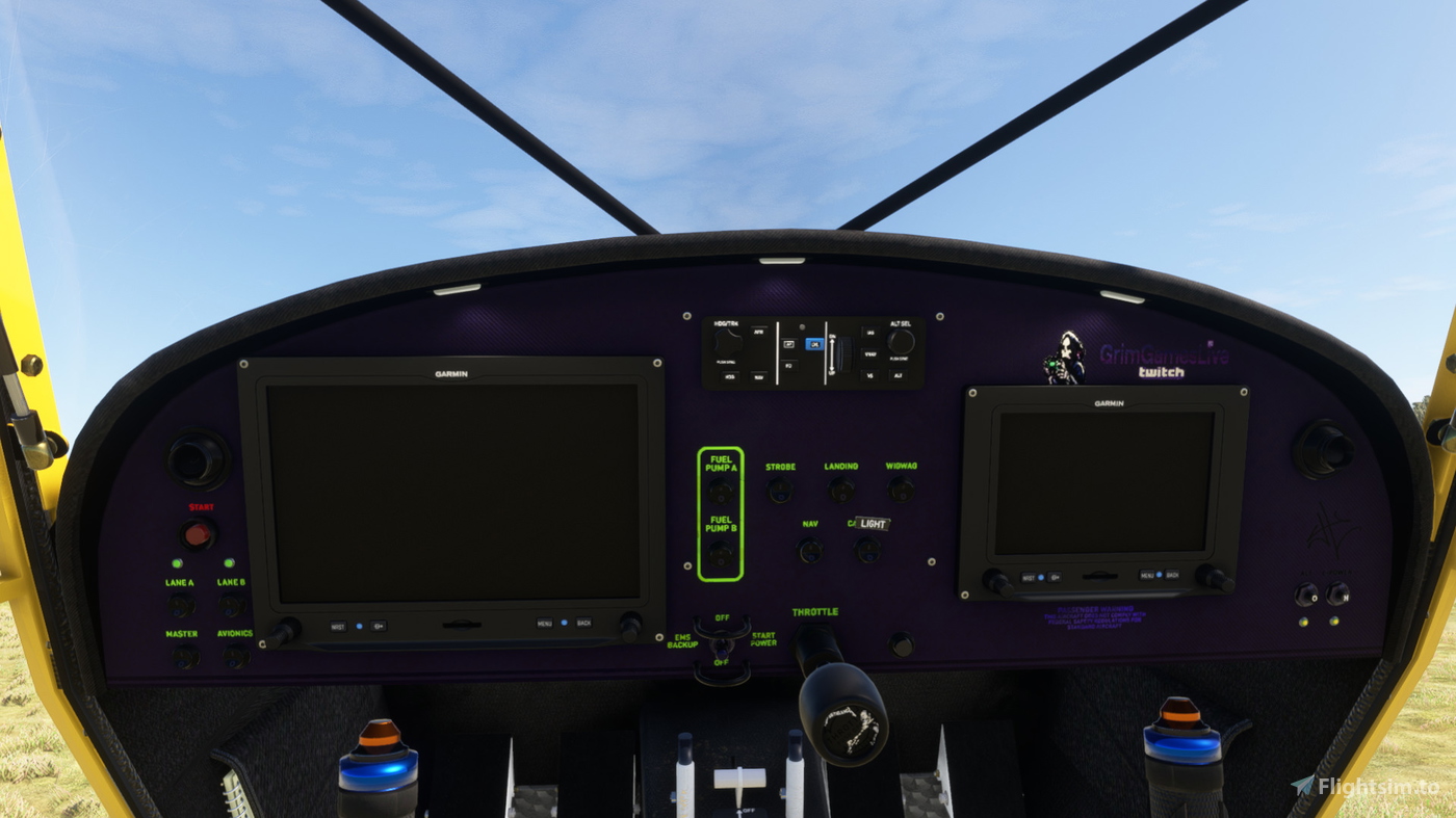 p42 fox2 panel grimgameslive for Microsoft Flight Simulator | MSFS