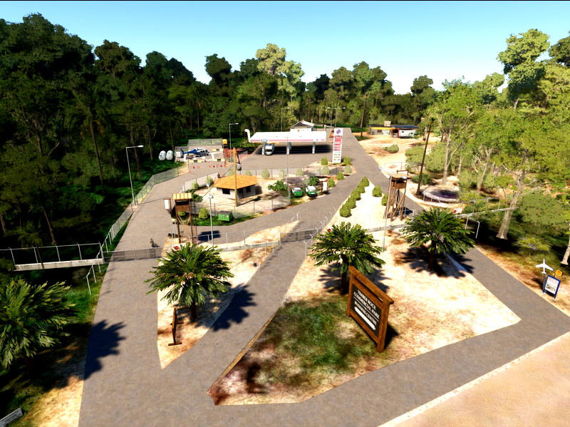 PABLO ESCOBAR'S COMPOUND - HACIENDA NAPOLES for Microsoft Flight ...